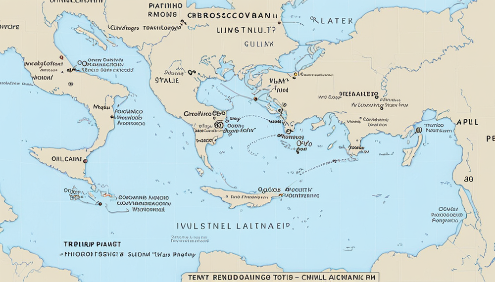 Apostle Paul's first-century travels map by Julia Korobova - Playground