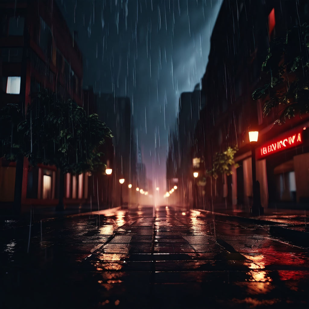 Cinematic heavy rain animation 8k by Paulo Roberto Parecy - Playground