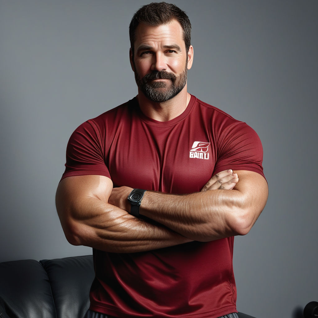 Realistic very attractive very big huge beefy handsome white... by zzz - Playground