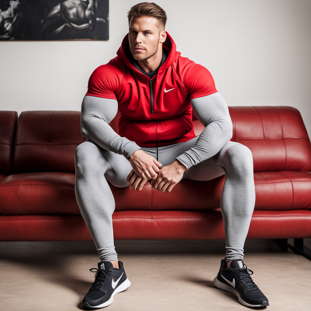 Side angle close-up of a massive and giant muscular good loo... by luuk ...