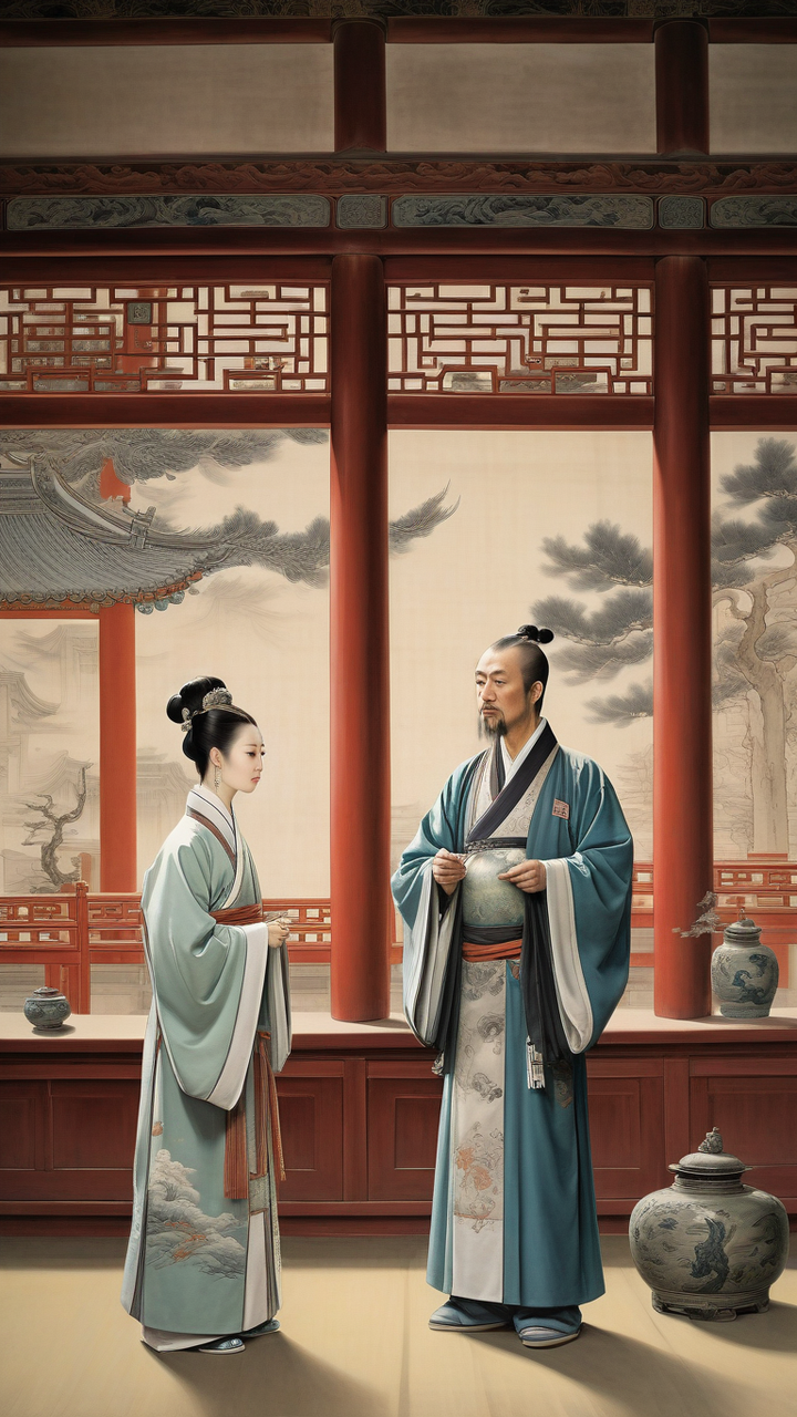 Ancient Chinese scene by 최성호 - Playground