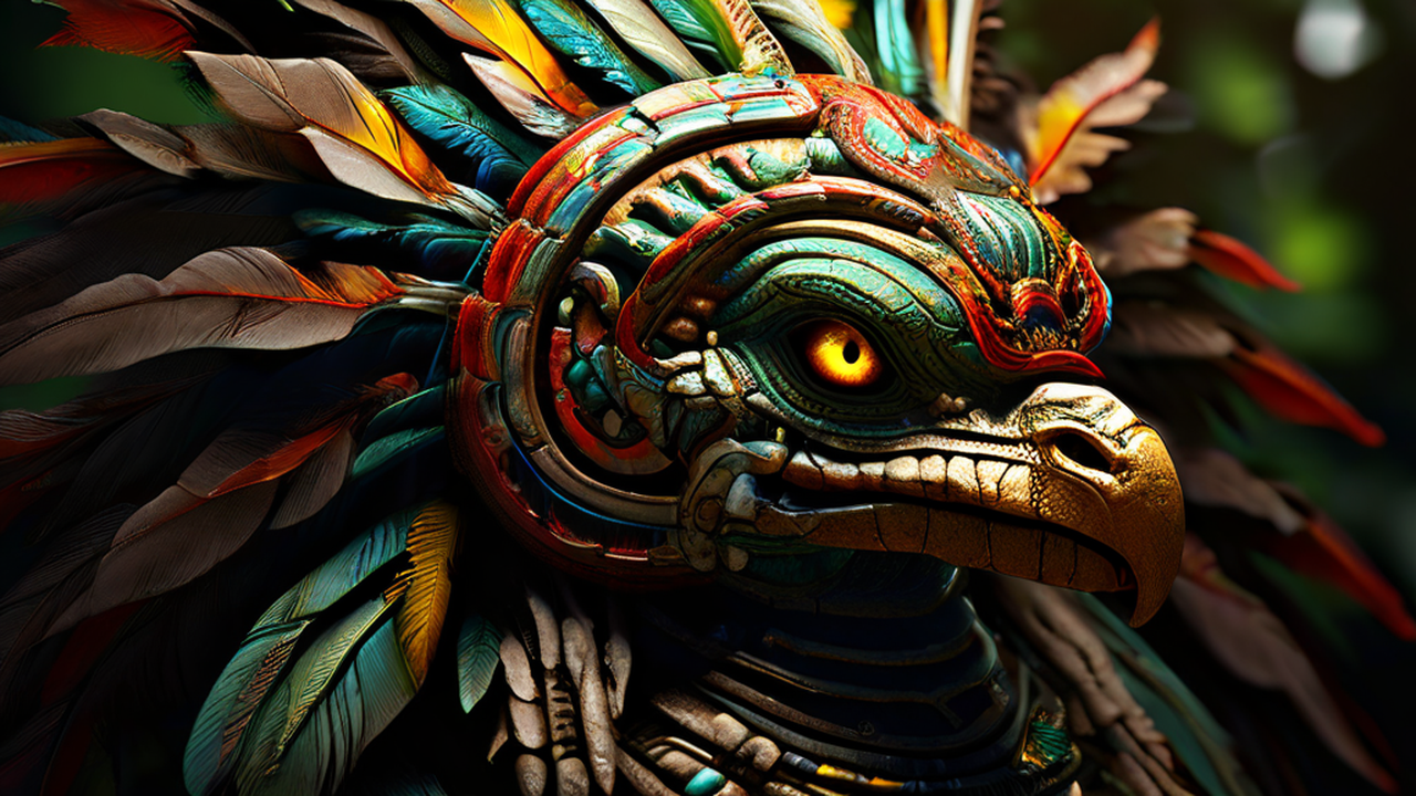 In Aztec art by Ssemaganda Sumaiyah - Playground