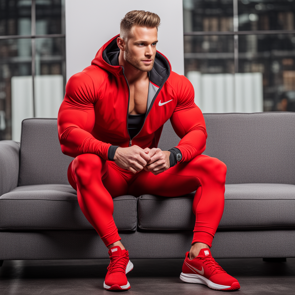 Side angle close-up of a massive and giant muscular good loo... by luuk ...