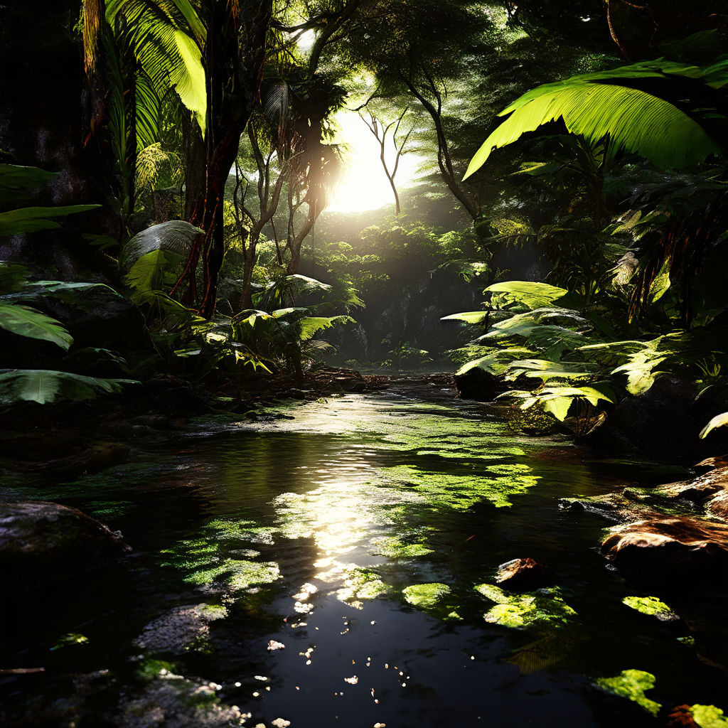 Photorealistic unreal engine rendering of a dense by Augustin Marandi ...
