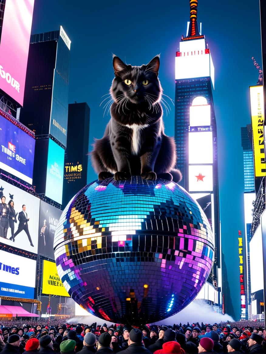 Giant monster cat by Lore - Playground