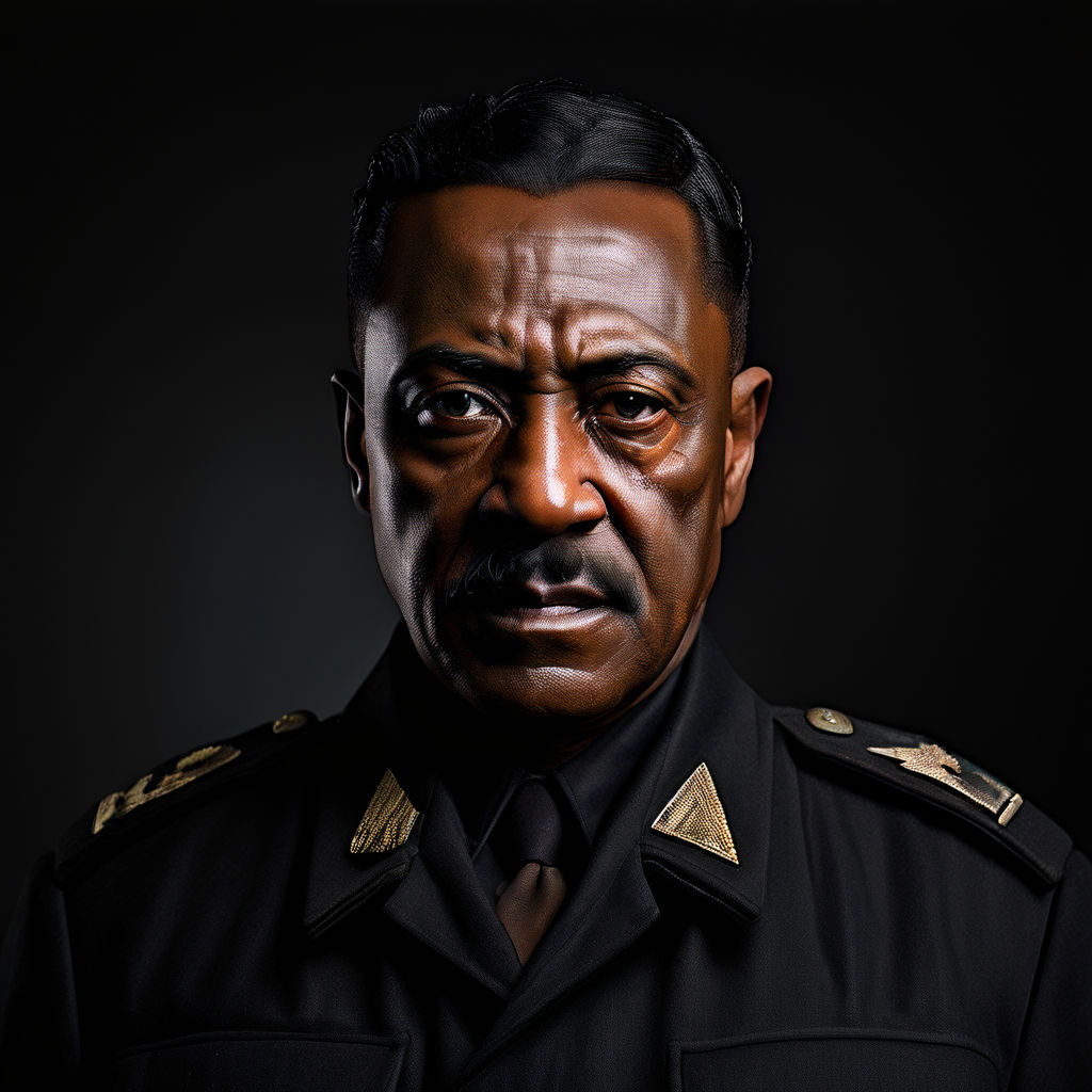 Make a black adolf hitler by Barry 043 - Playground