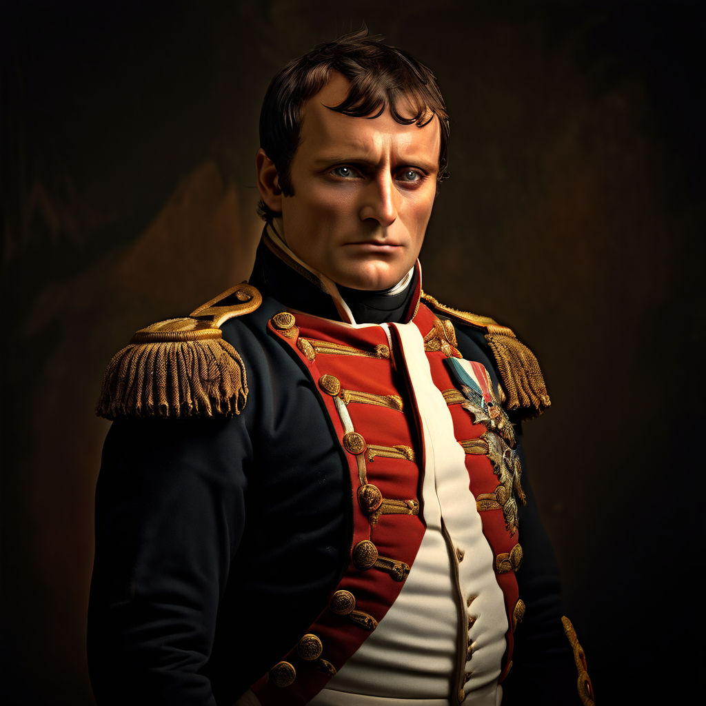 An image of Napoleon Bonaparte that faithfully depicts his p... by ...