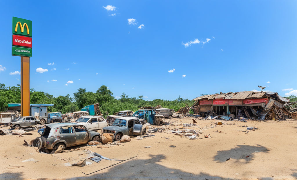 Mass of herds of bulls and cows grazing by franco zanello - Playground