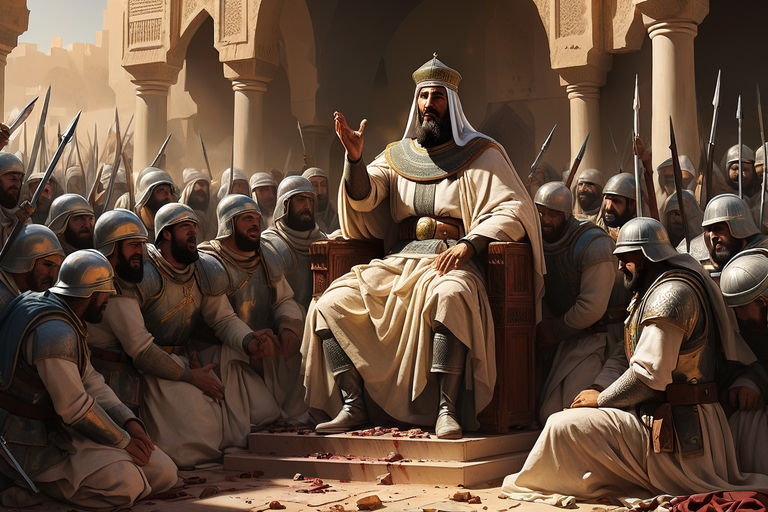 Draw a moment of reflection for Saladin by Agido Omega - Playground