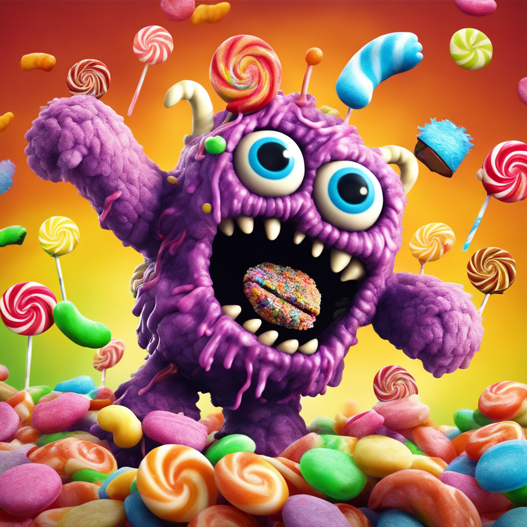 'The Appearance of the Candy Monster' Show the children who ... by Ctim ...