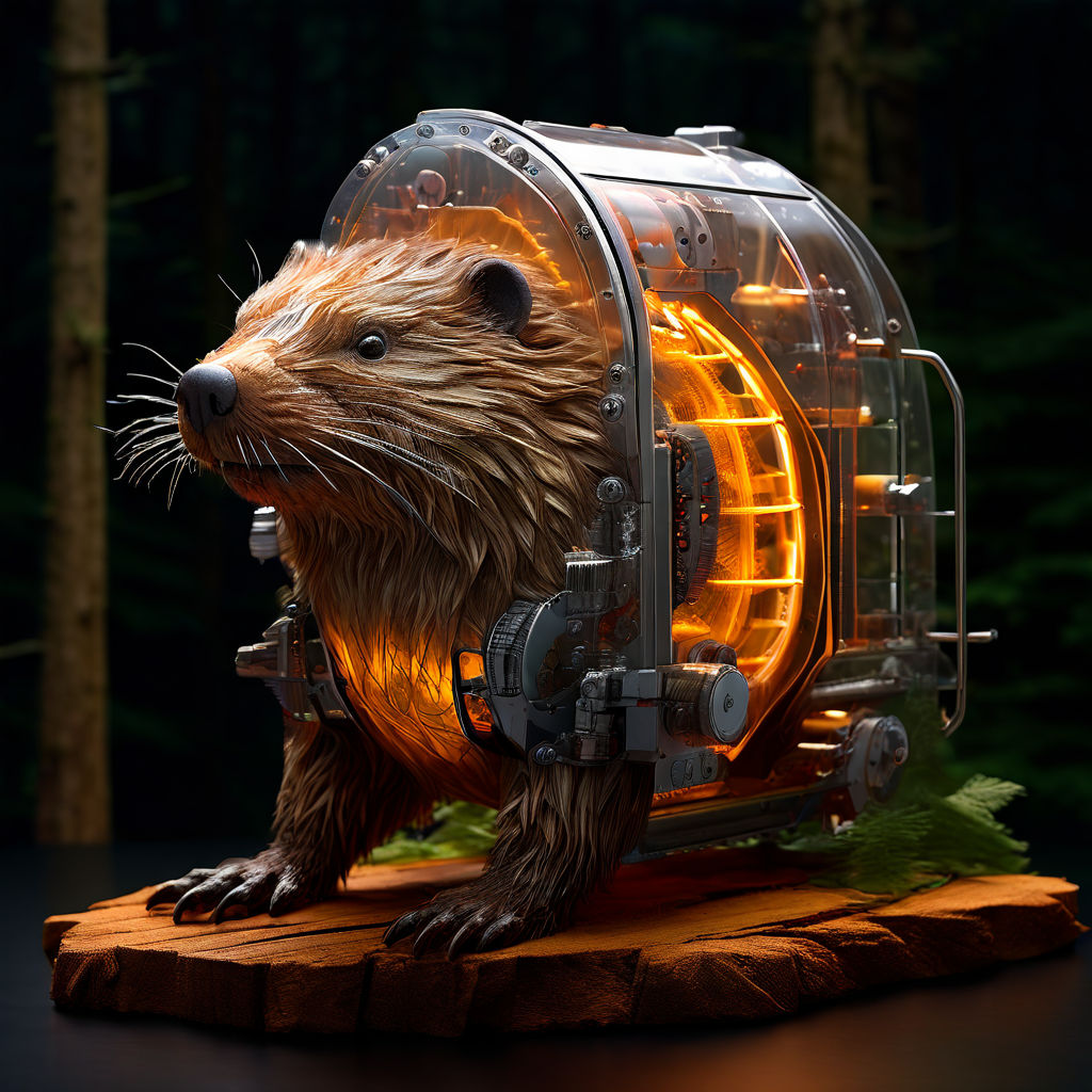 Mechanical beaver by 잼몬 - Playground