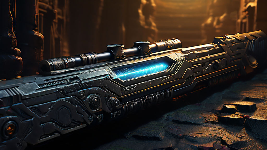 Stone sniper rifle by Bob Bob - Playground