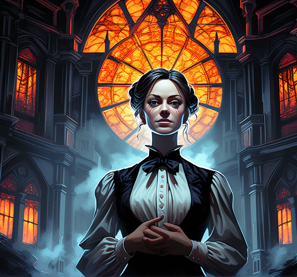 The Stern Victorian Era Orphanage Matron by Mike S - Playground