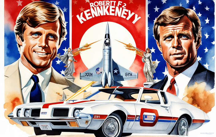 A 2024 presidential campaign advert for Robert F Kennedy Jr ... by ...