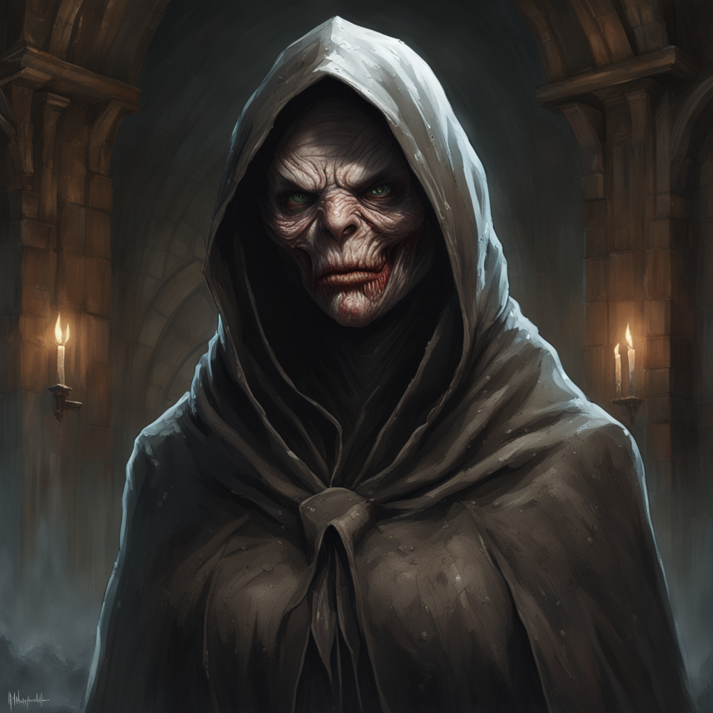 Hideous old deformed female monster by Juan Darío Souto Pombo (Darío ...