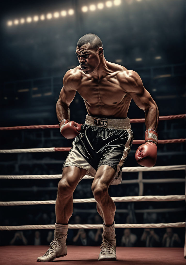 A tenacious boxer by akaya_gx - Playground