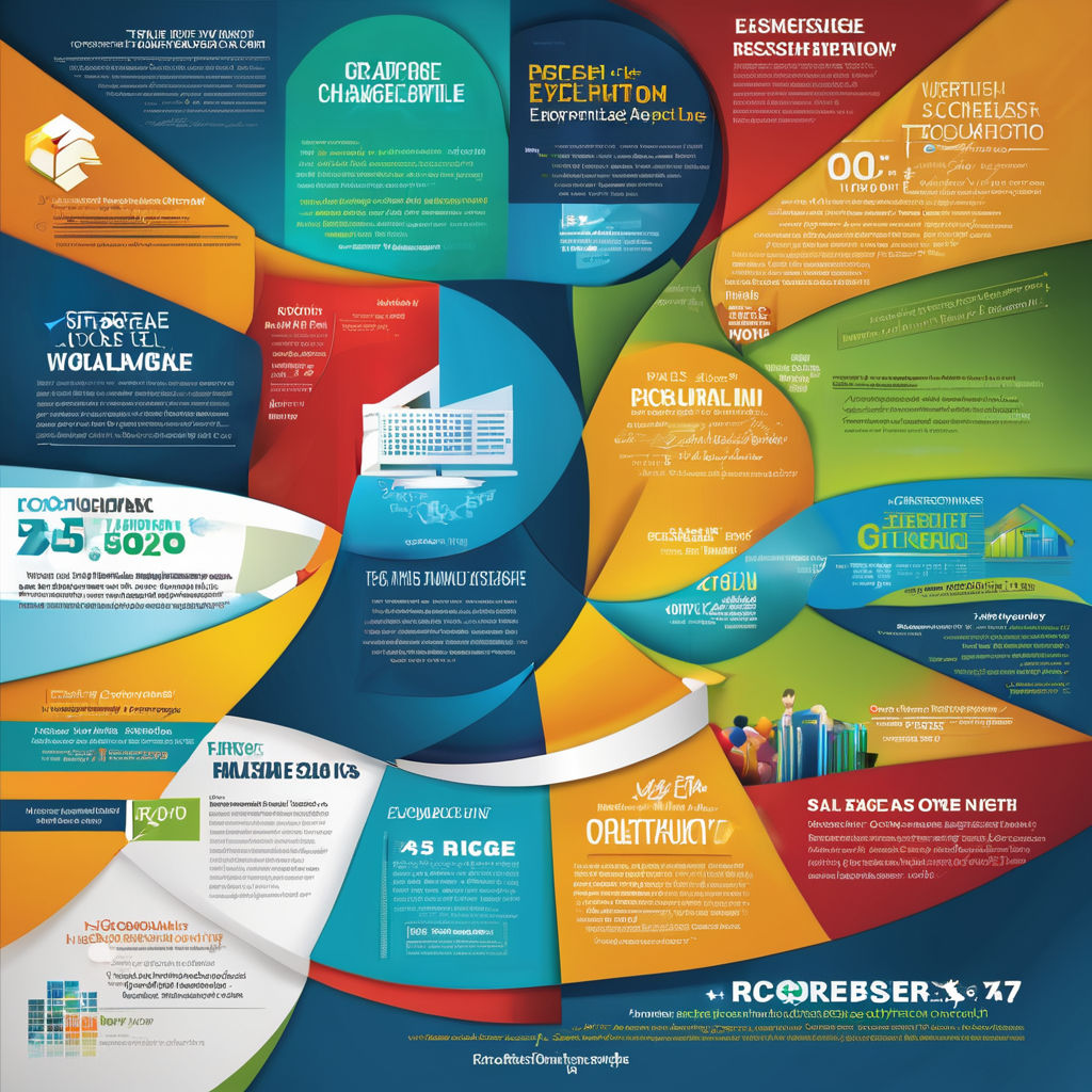 Create a visual poster for an academic college yearly resolu... by ...