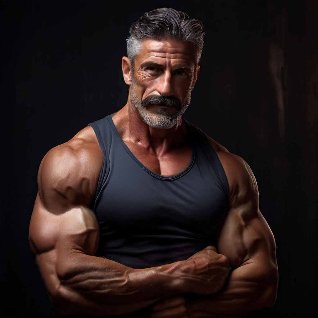 Muscular italian dad by Alazar - Playground