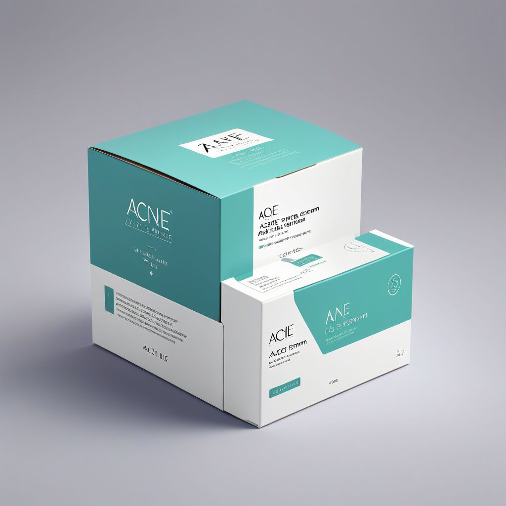 A distinctive and modern design for an outer box for acne tr... by ...