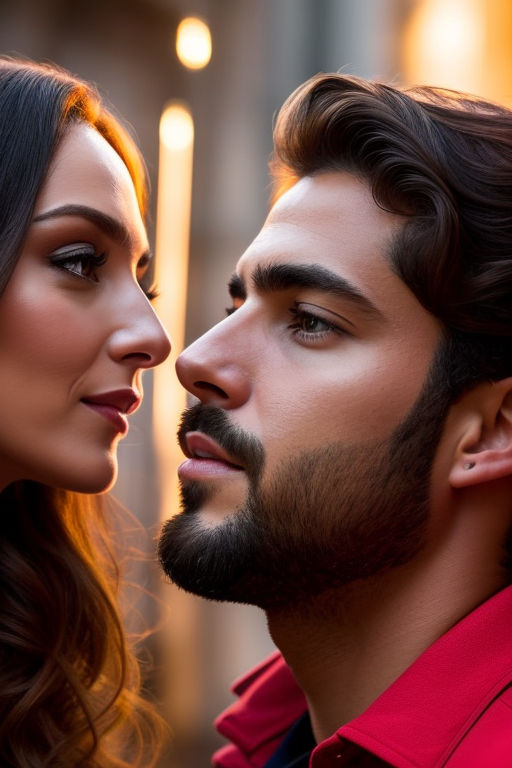 A beautiful image of a woman and a man by tortoise - Playground