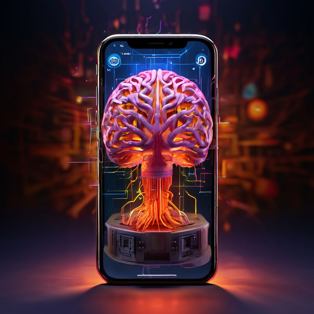 3D representation of a brain by Eliany Salazar - Playground