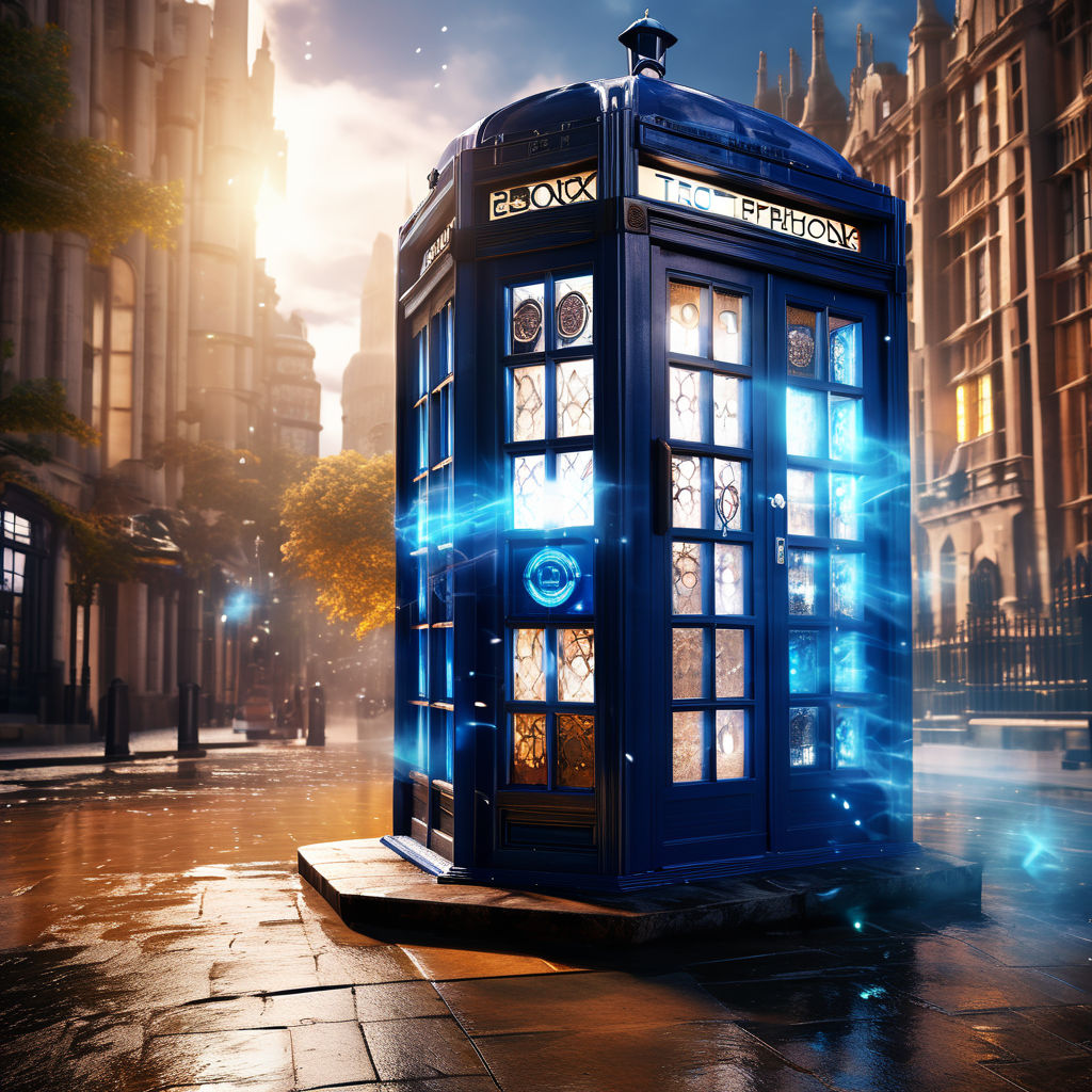 A newly-designed TARDIS exterior by CheeriosBox - Playground