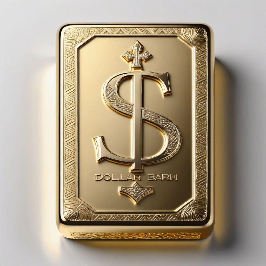 3D rendering of a gold bar by Brandy Waters - Playground