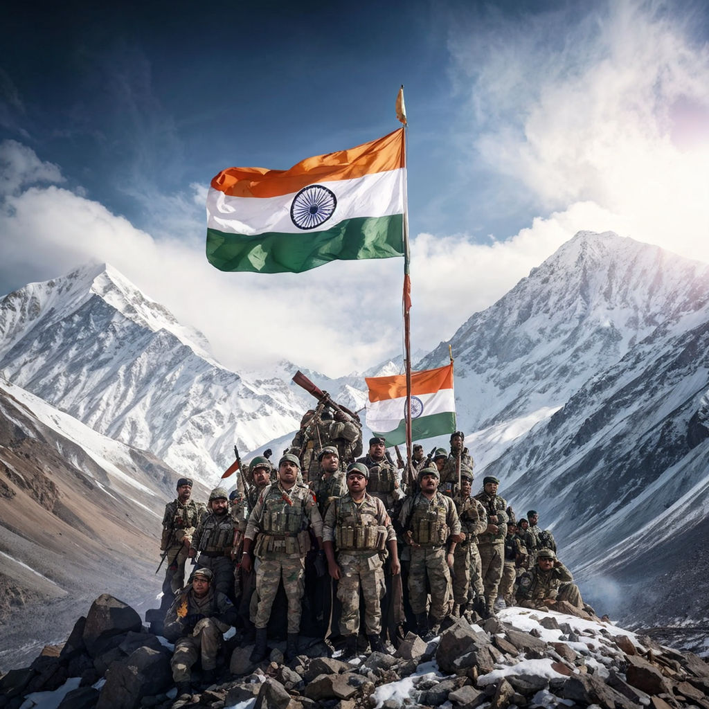 Indian Army triumph in Kargil by Desi Panther - Playground