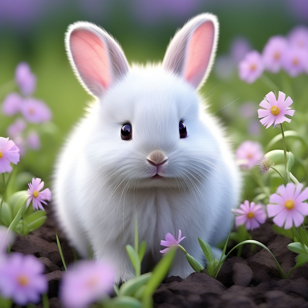Cute rabbit by GVINS GREINIS - Playground
