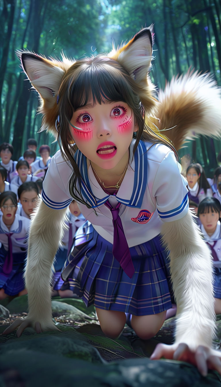 Japan animation style by さんかく - Playground