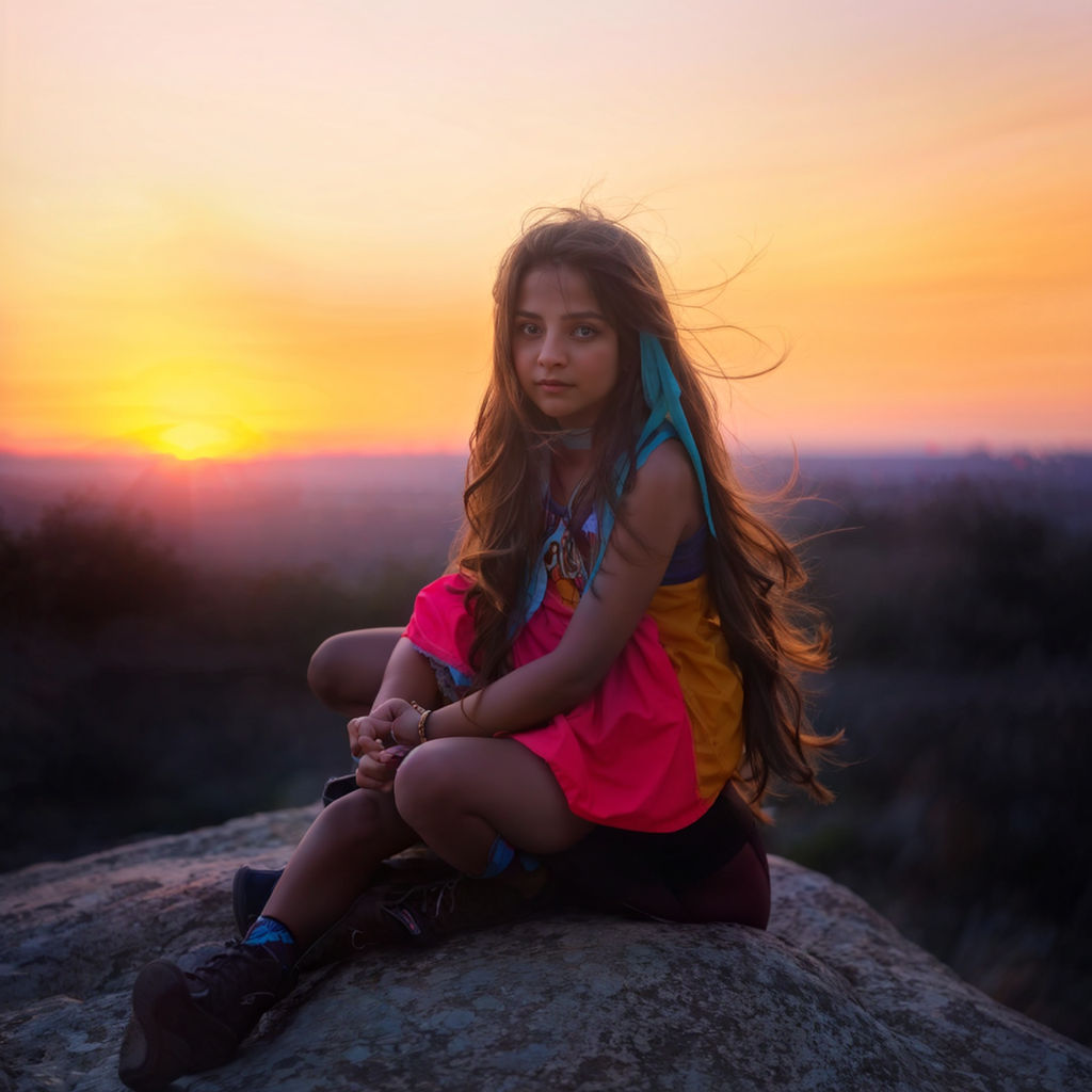 An animated girl by naman sharma - Playground