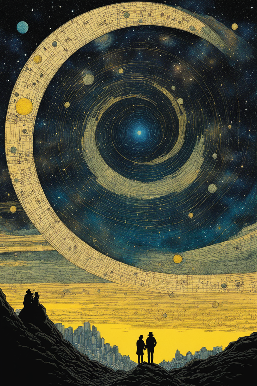 The Everflowing Horizon of the Binary Worlds by Paul Cline - Playground