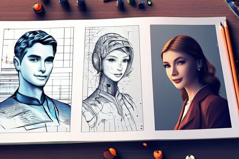 Draw AI pictures used in education With a High Quality by 보라빛마시멜로 ...