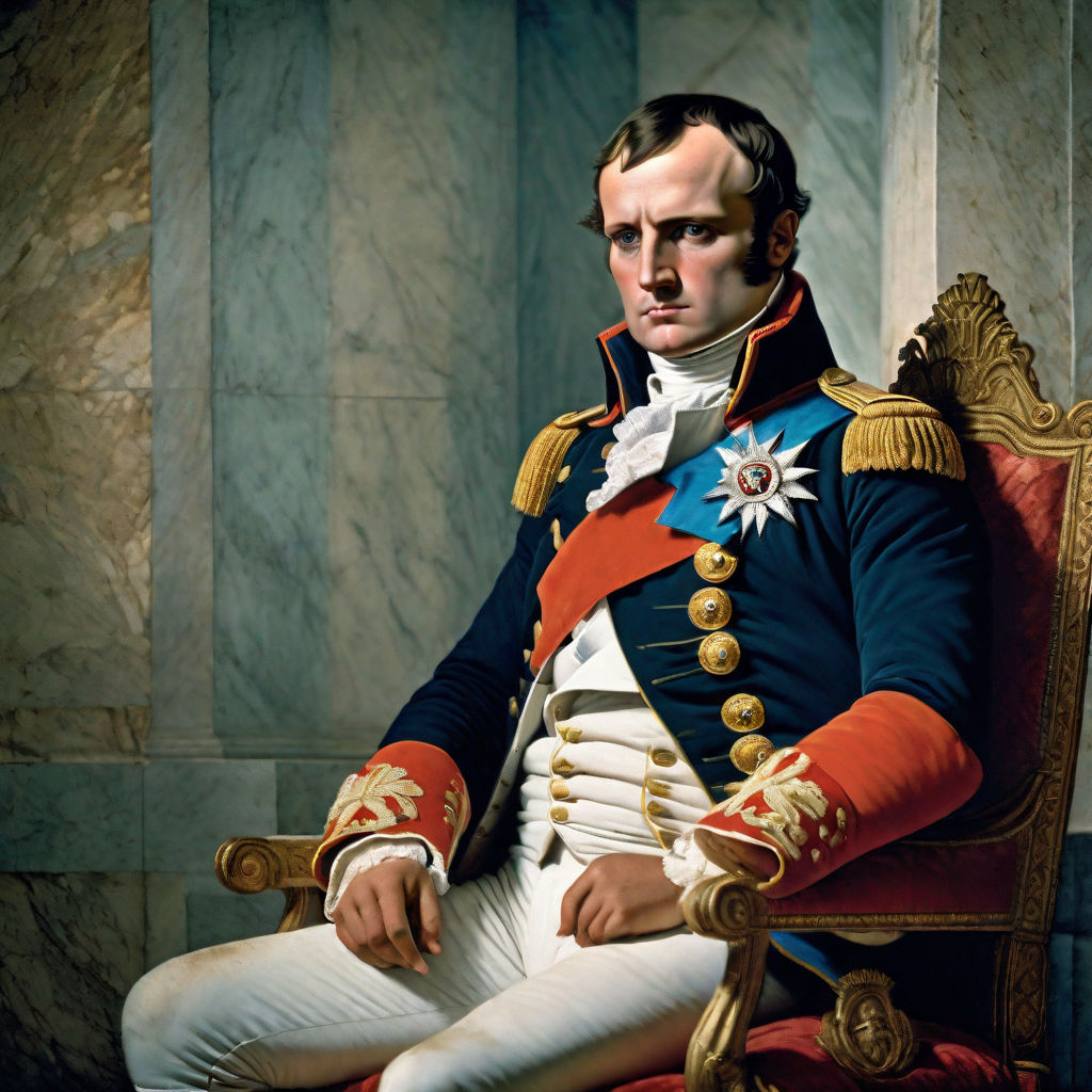 High Detail 4k portrait photograph of Napoleon bonaparte on... by SYT M ...