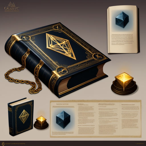 (Object Concept Art and Reference Sheet.) An ancient and int... by ...