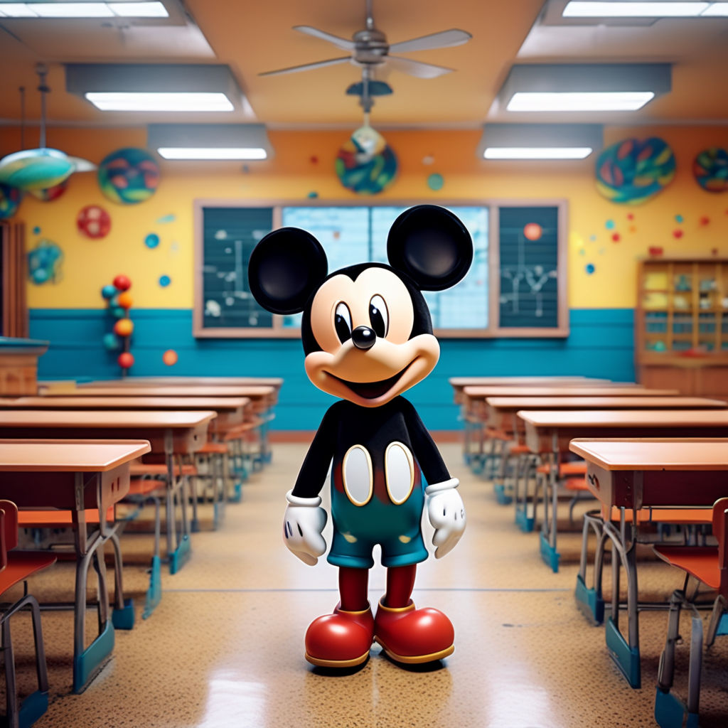 Mickey mouse na escola by Maísa Duarte - Playground