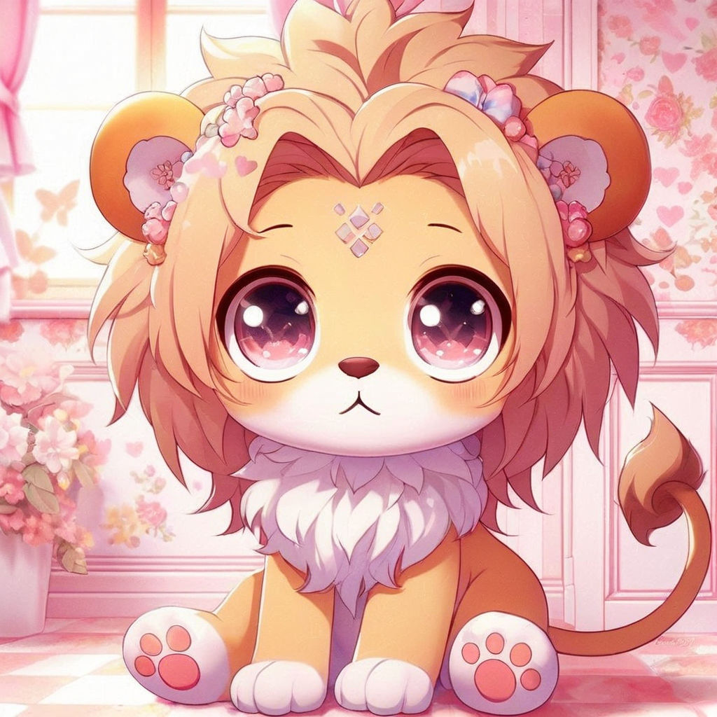 Quiero un dibujo de un leon kawai estilo anime by Diomi Bitcoins ...