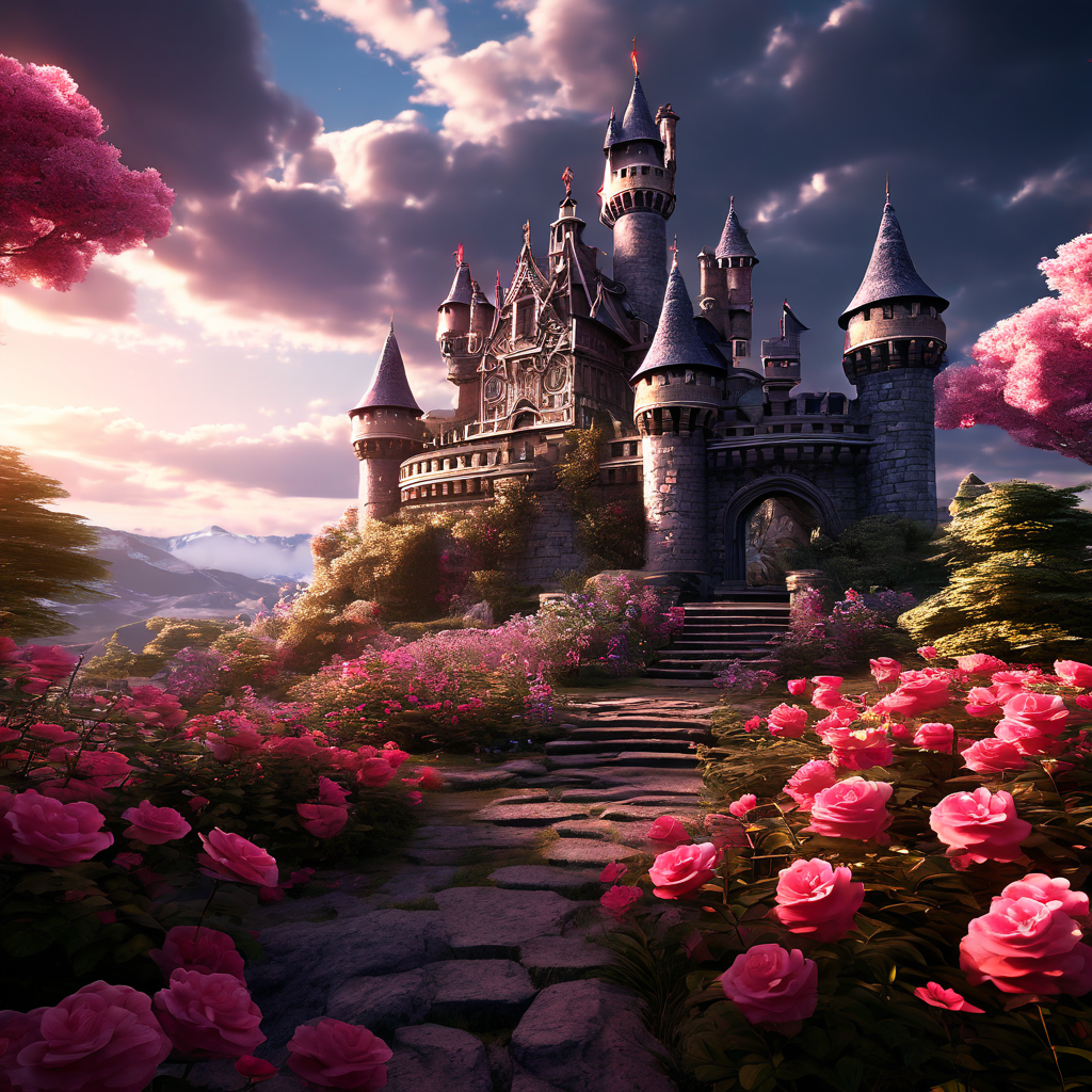 Garden castle by Jenifer Thornton - Playground