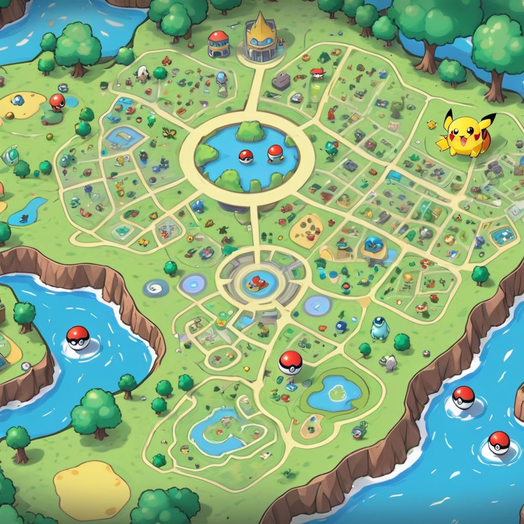 Create Pokemon Map Sheet Wallpaper by Neves Play Tv - Playground