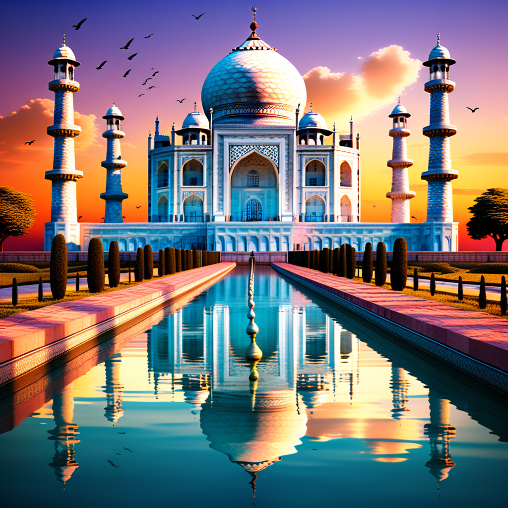 The taj mahal by Sarah Gordon - Playground