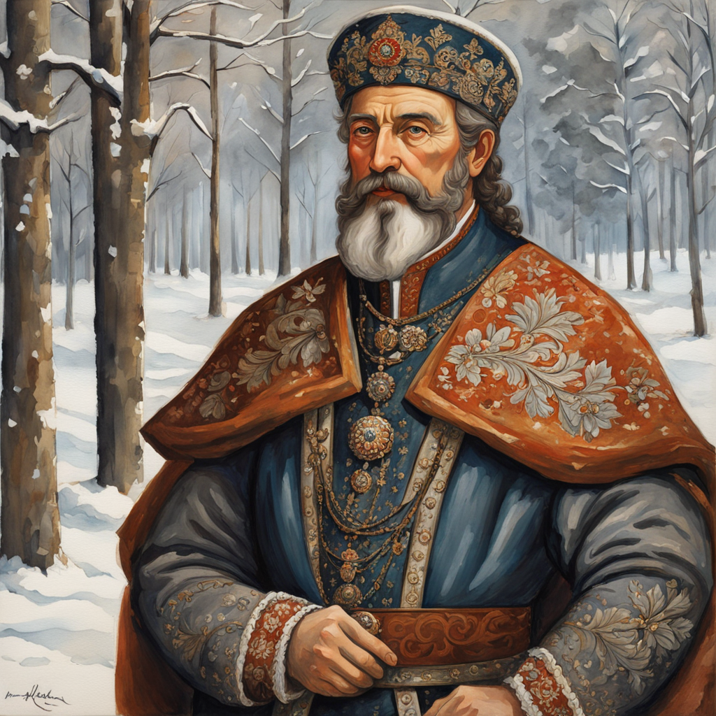 16th-century Russian nobleman by keller blair - Playground