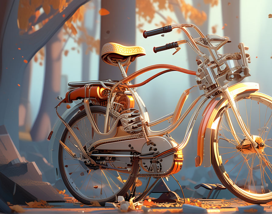 A Bicycle Built Out of Musical Instruments by Mike S - Playground