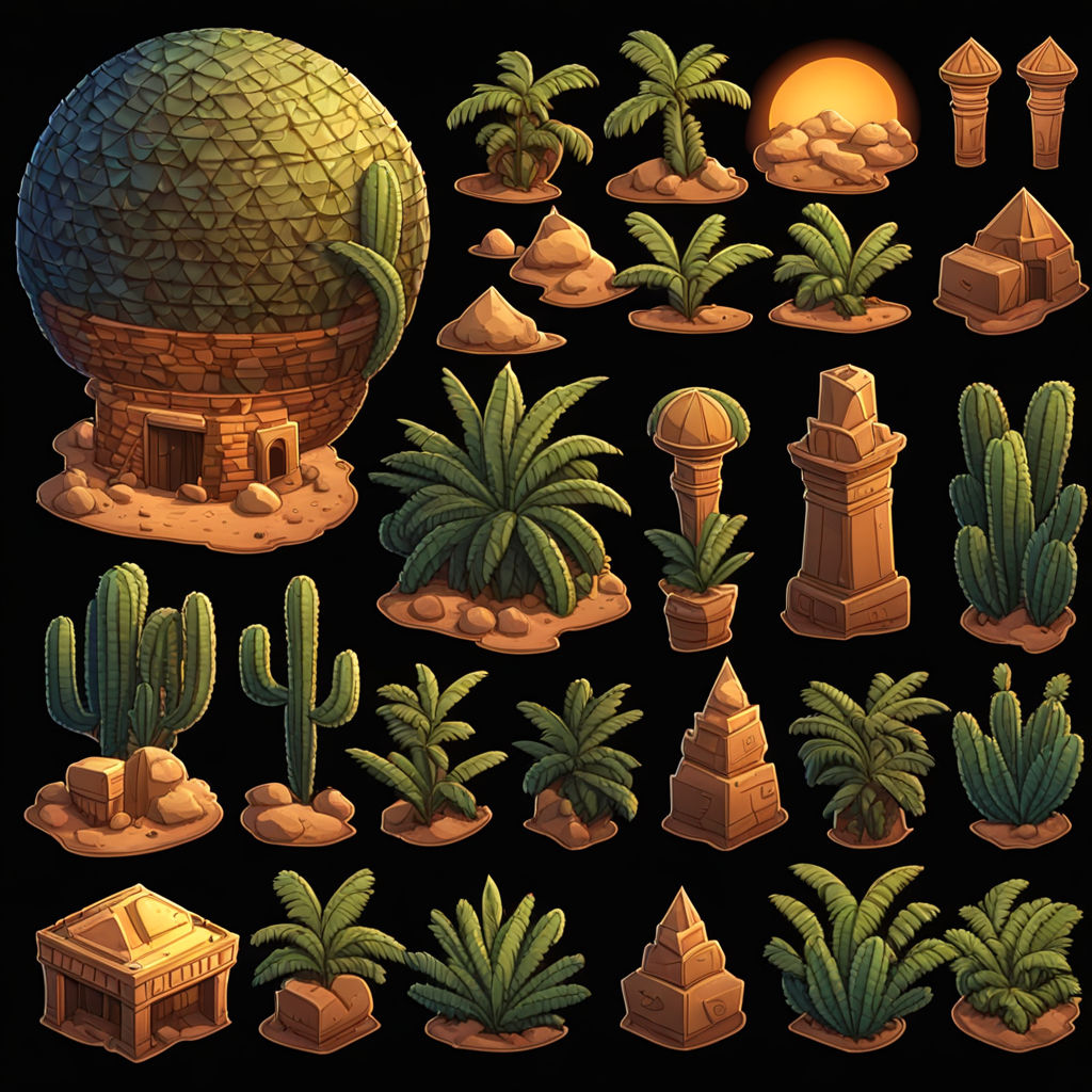 Top-down 2D game assets by marcell sarosi - Playground