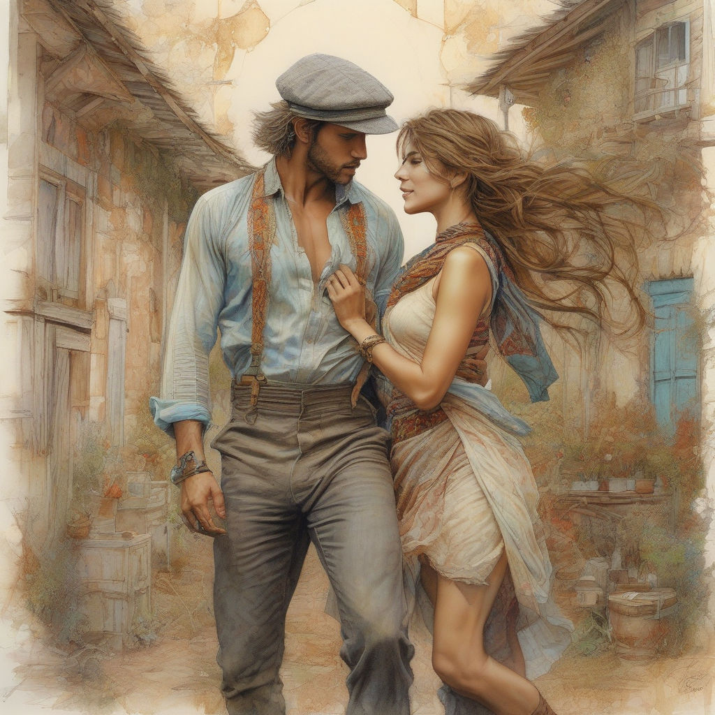 Pencil drawing in Retro-Look by gerhard peter - Playground