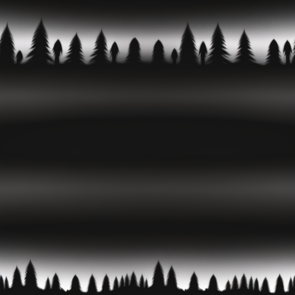 A scary black abstract gradient background with faint wolf f... by John ...