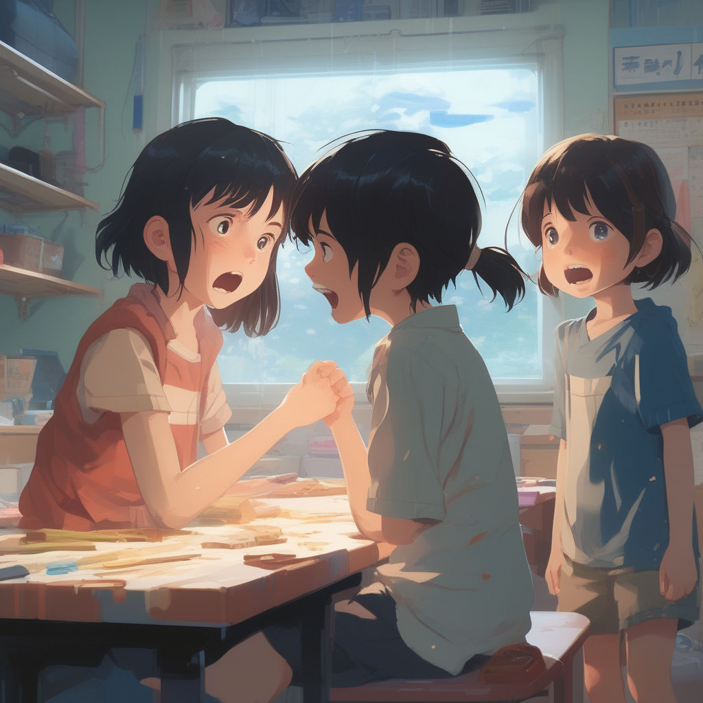 Kids in horror crying and screaming.......8k highly intecrat... by 司马诸葛 ...