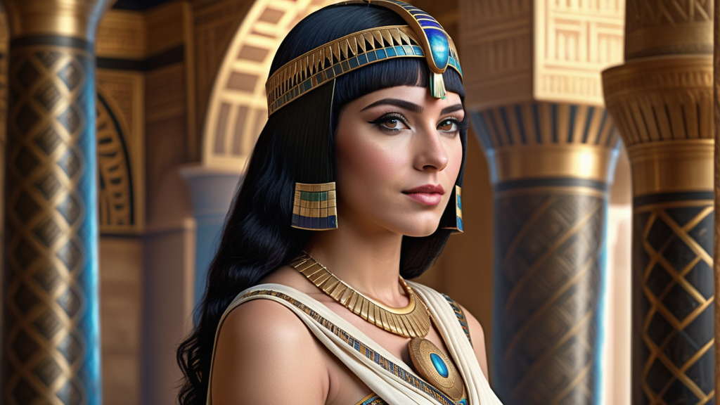 Realistic photo of a very young cleopatra by Aplicaciones de Amor ...