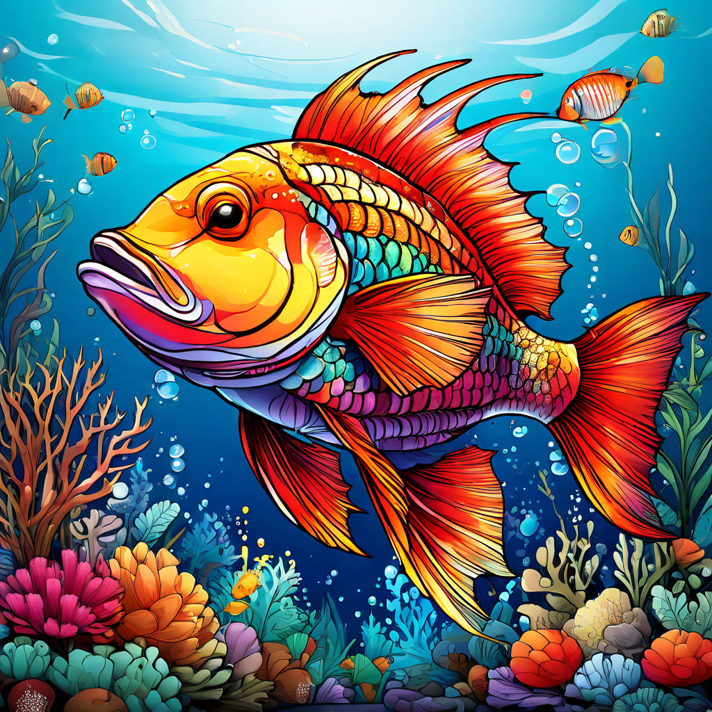 Intrinsic illustration of children's coloring pages by Сергей - Playground