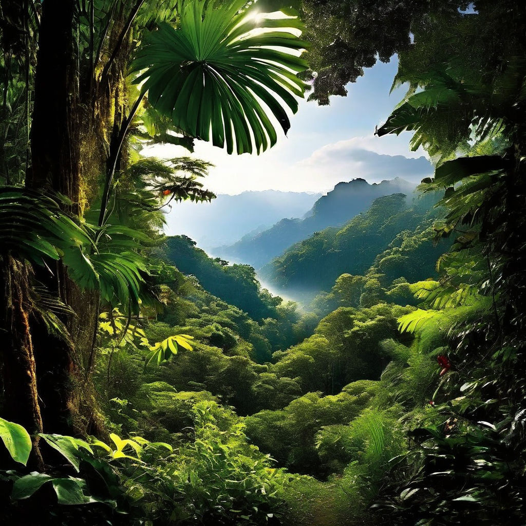Selva Tropical: “Paisaje fotorrealista de una selva tropical... by Jhon ...