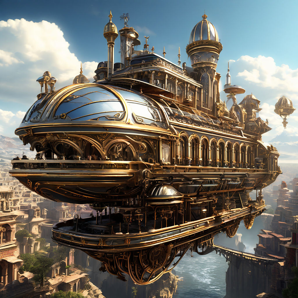 A reimagined Roman Empire with steampunk technology by Pearl Lee ...